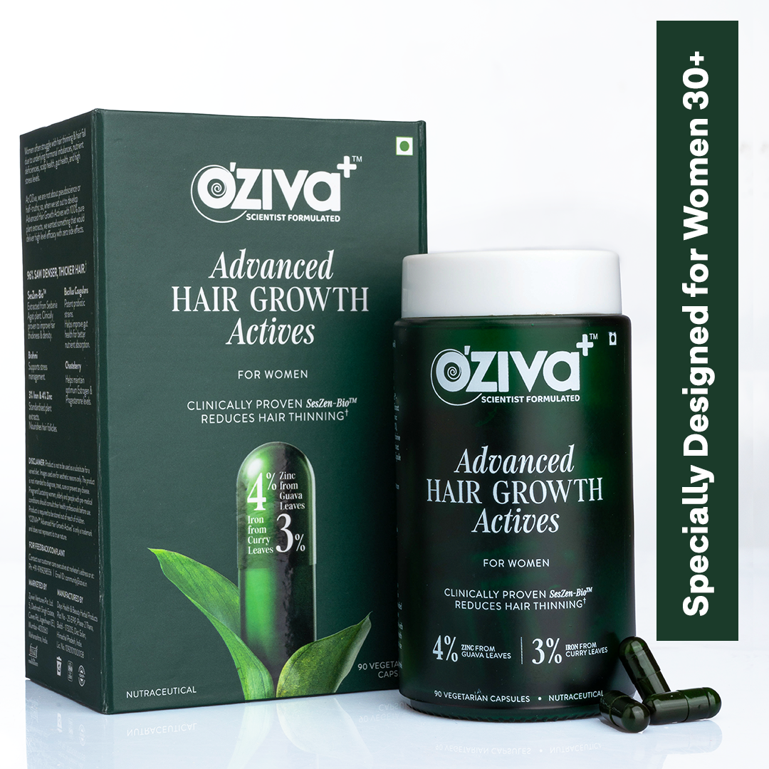 Advanced Anti-Hair Thinning Formula for Women – OZiva