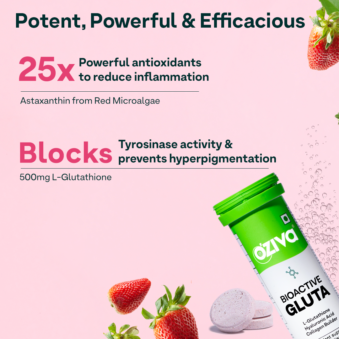 Buy OZiva Bioactive Gluta Online to reduce pigmentation