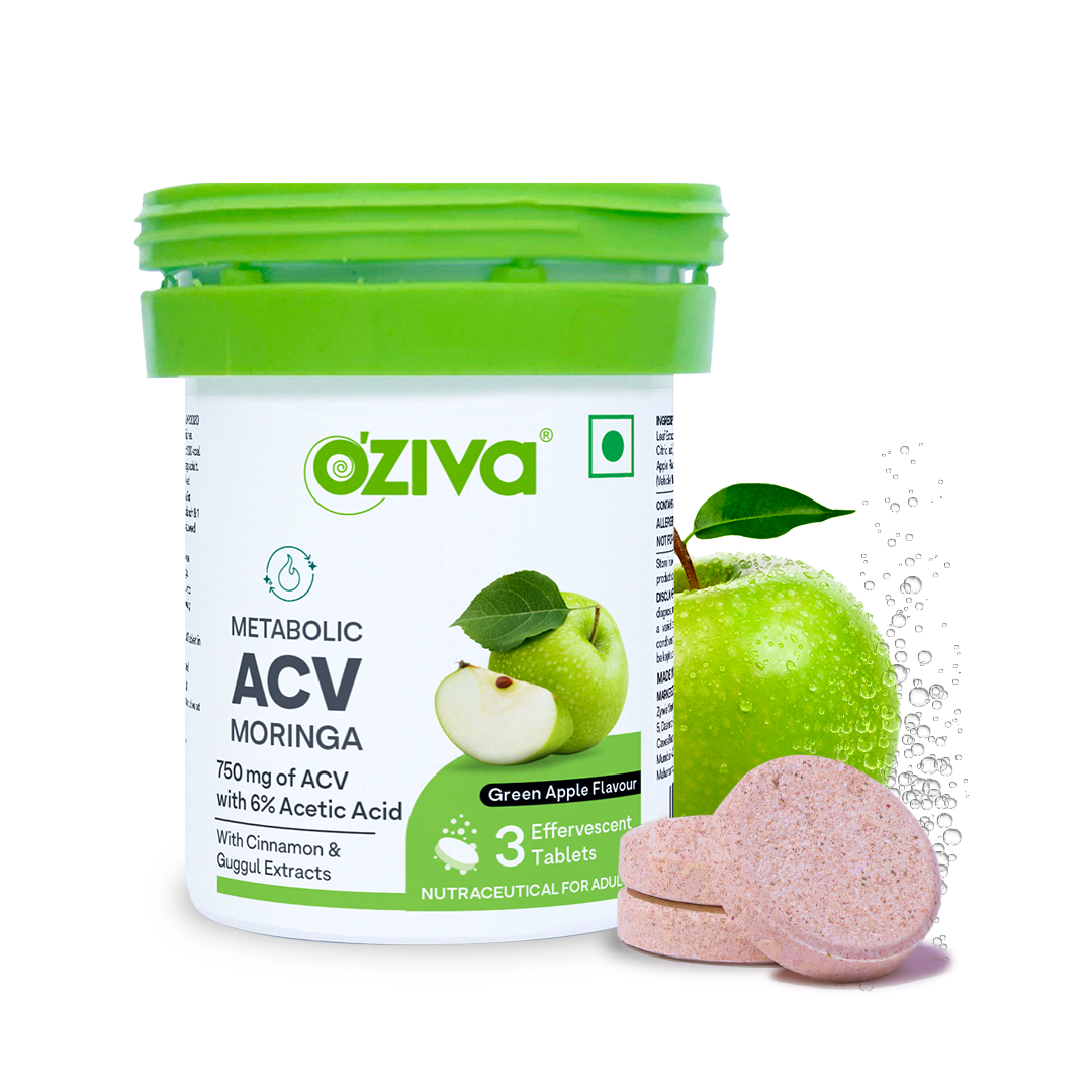 ACV Moringa Fizzy for Weight Loss (Mini) – OZiva