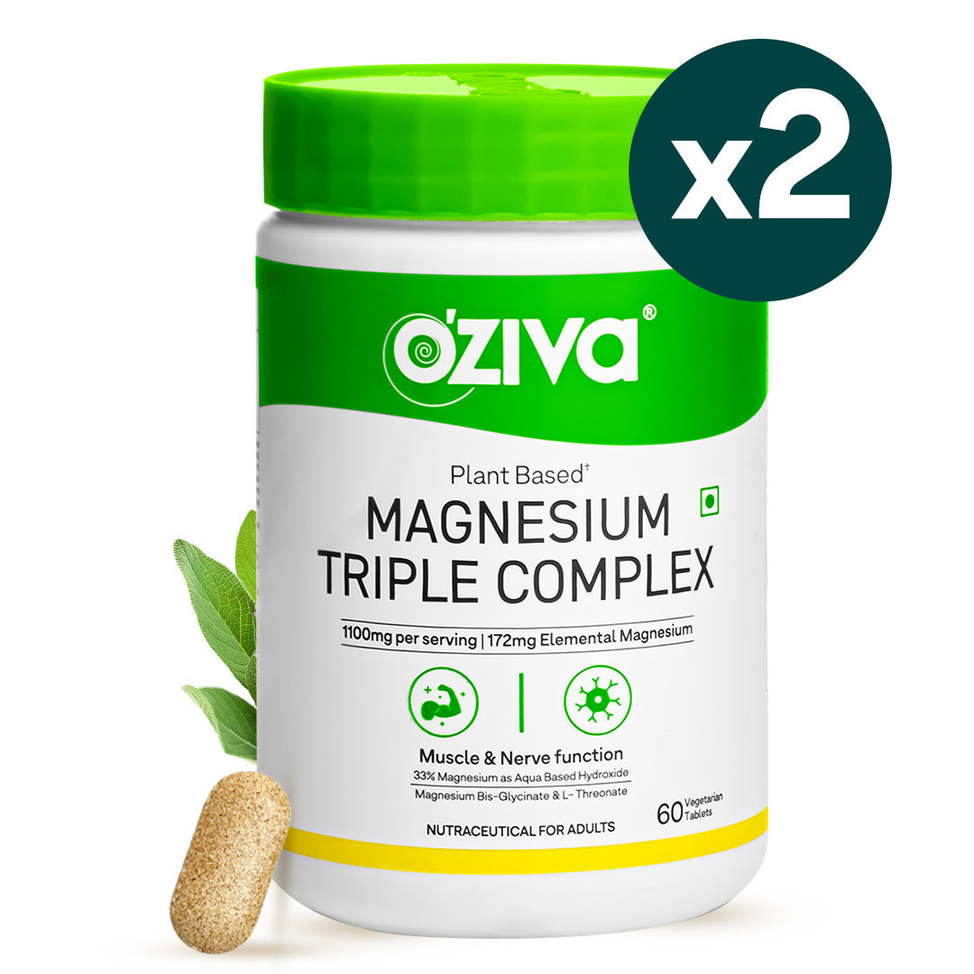 Magnesium Triple Complex for Muscle & Nerve Function – OZiva